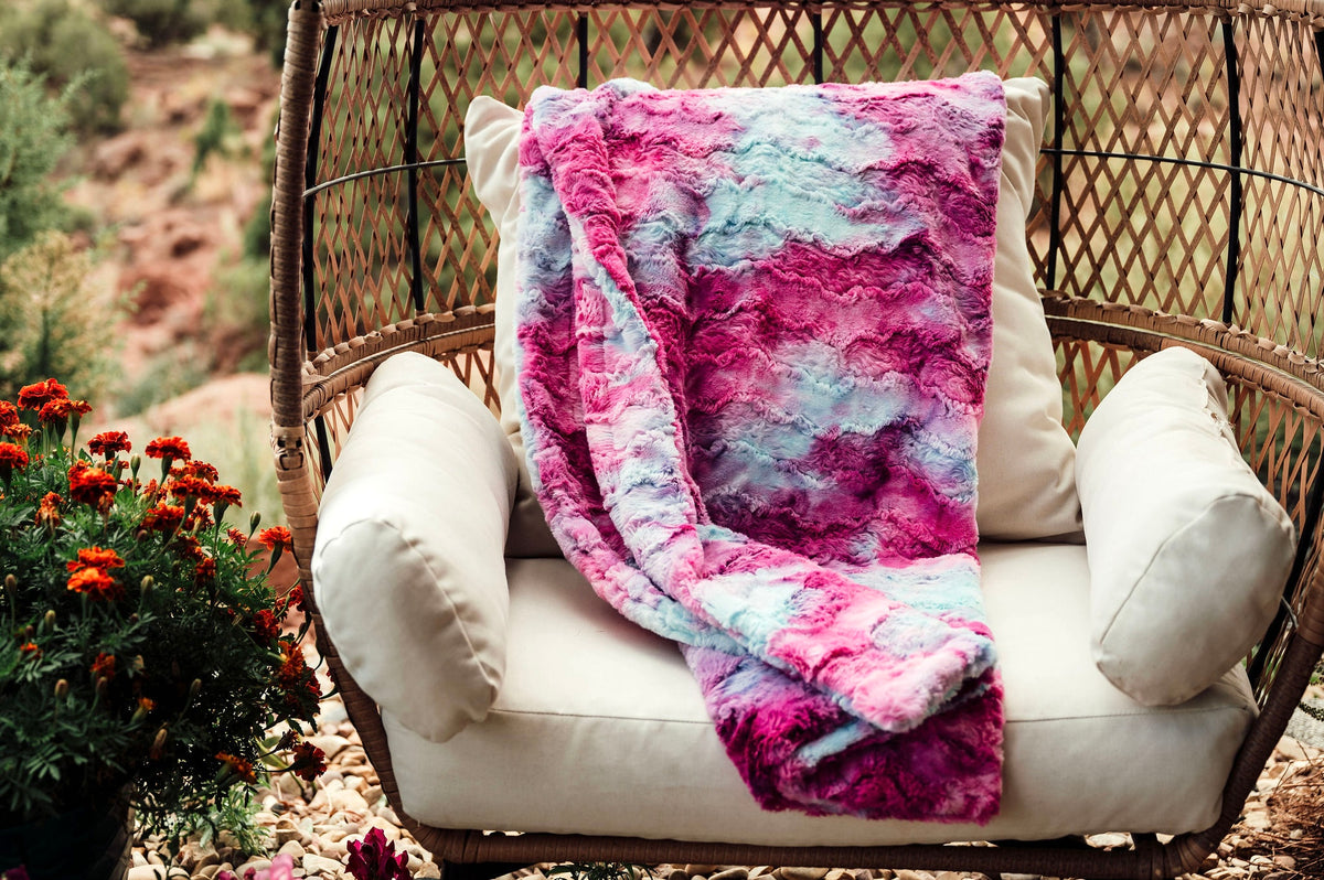 DMC Exclusive Tutti Fruity Glacier- Ready to Ship – The Designer Minky ...