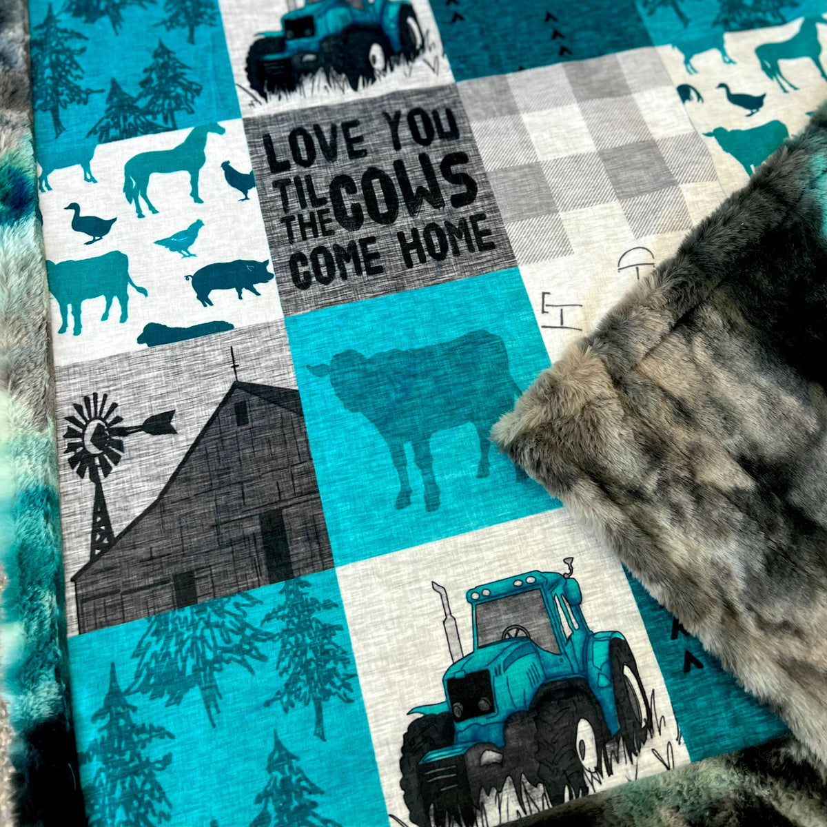 PRE-ORDER - Love you Cows – The Designer Minky Co Live Sales