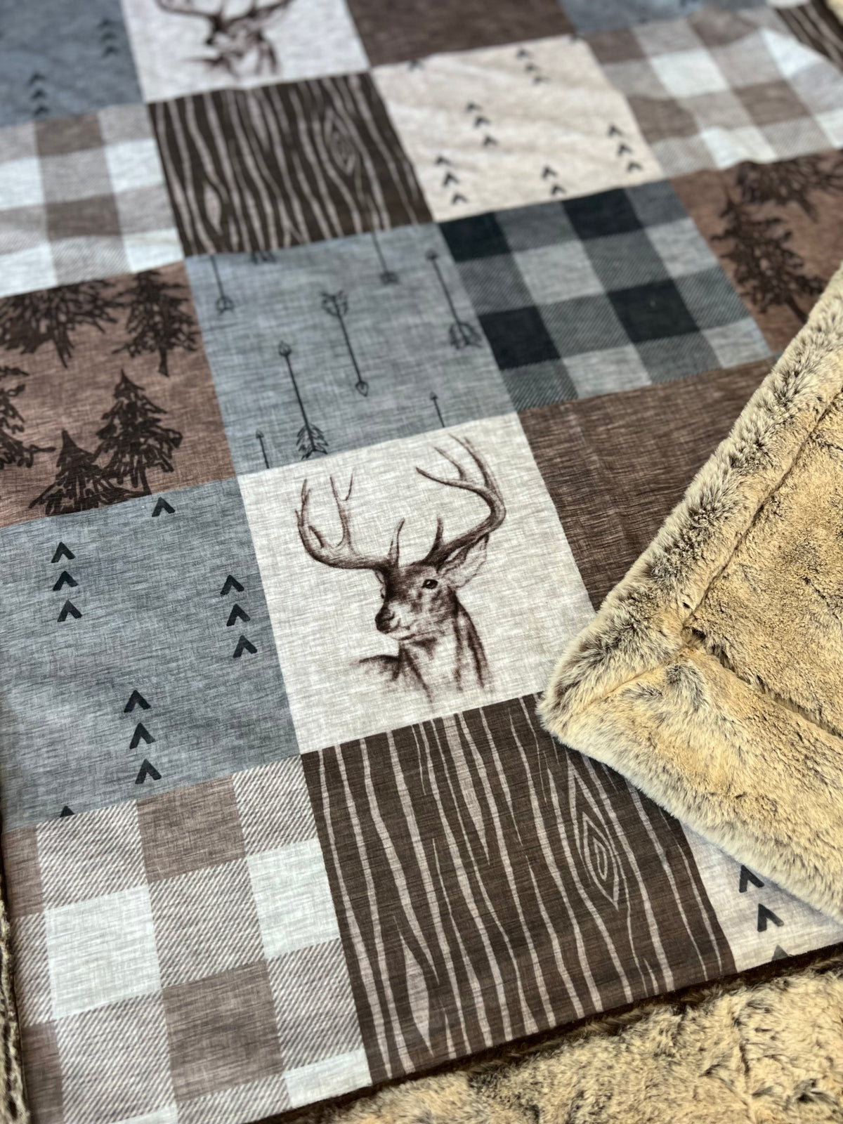 PRE-ORDER - Rustic Buck – The Designer Minky Co Live Sales